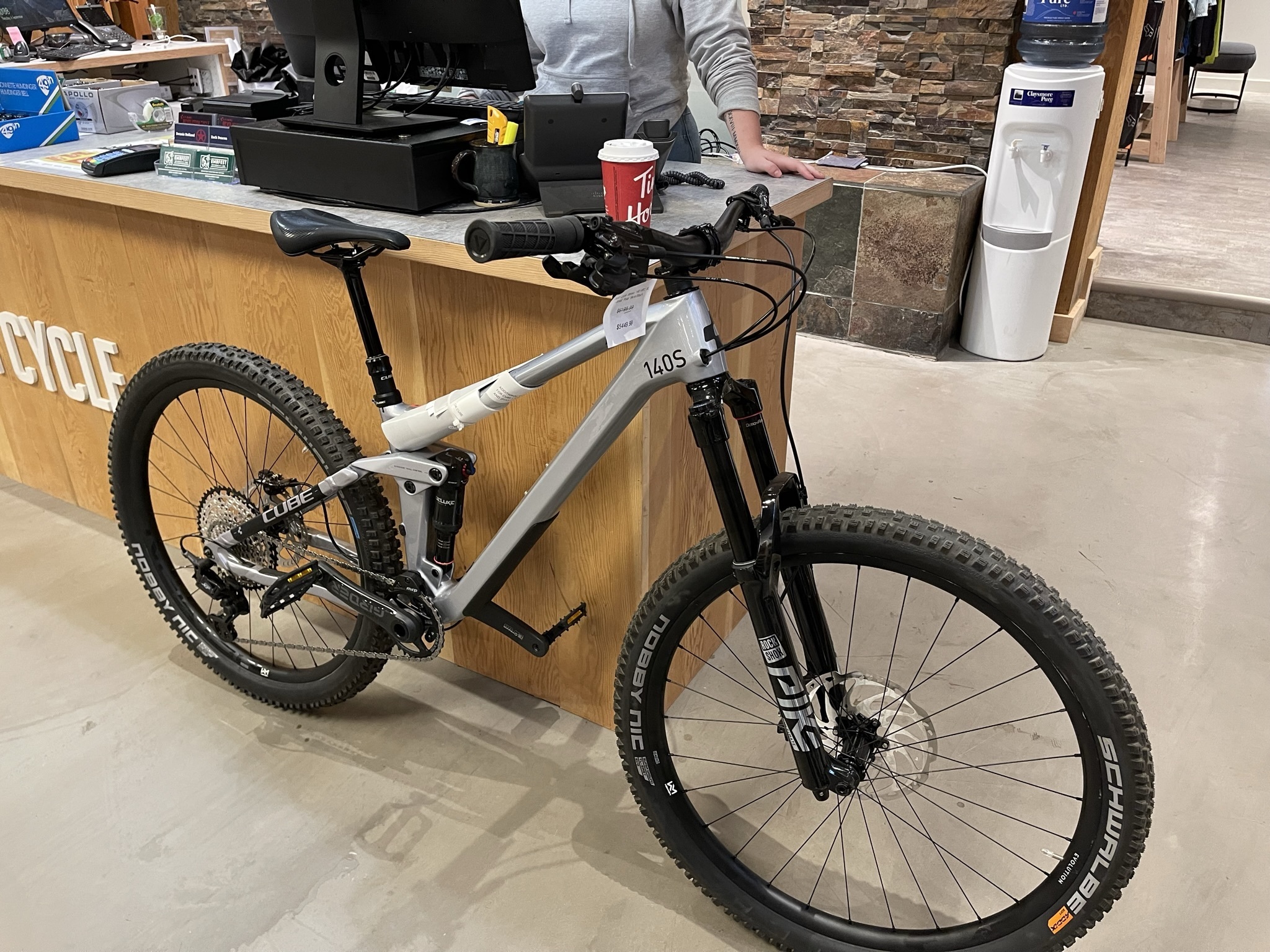 2022 Cube Stereo 140 HPC SL 27.5 Small Polar