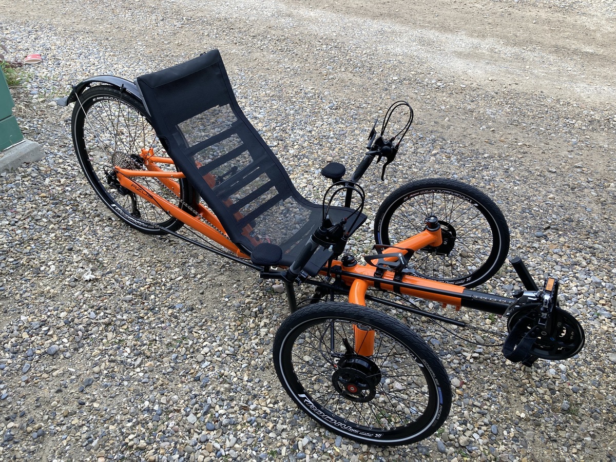 2022 Azub T-Tris recumbent