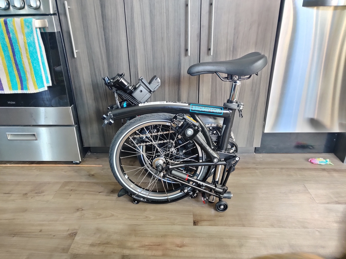 Brompton Bicycle Electric Folding Bike H Type Six Speed