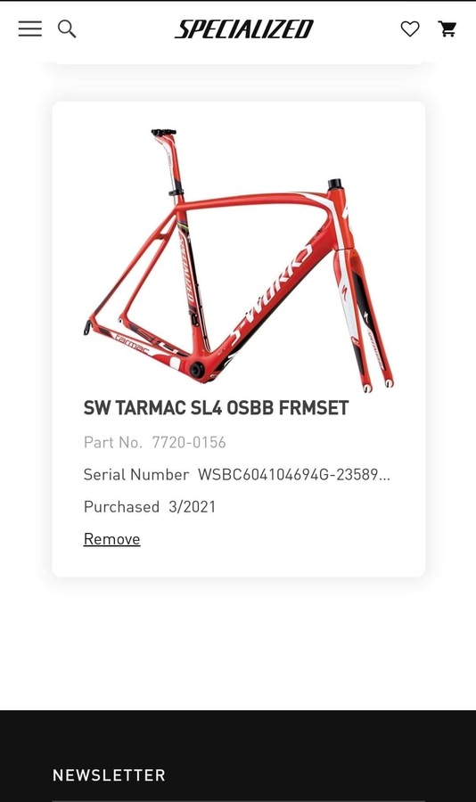 Stolen 2012 Specialized S-Works Tarmac SL4