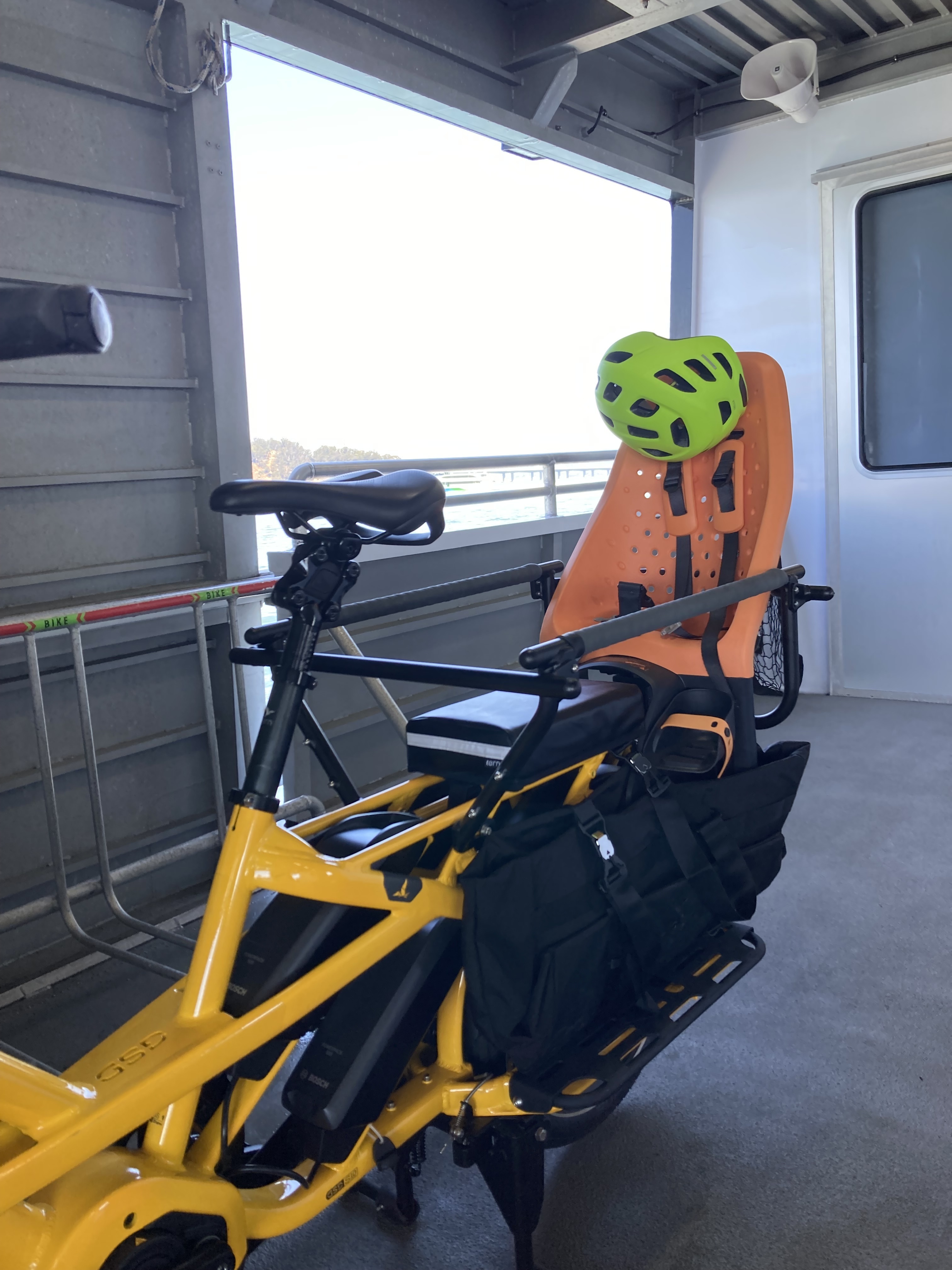 2021 Tern GSD S10 LX MY21 cargo bike rear