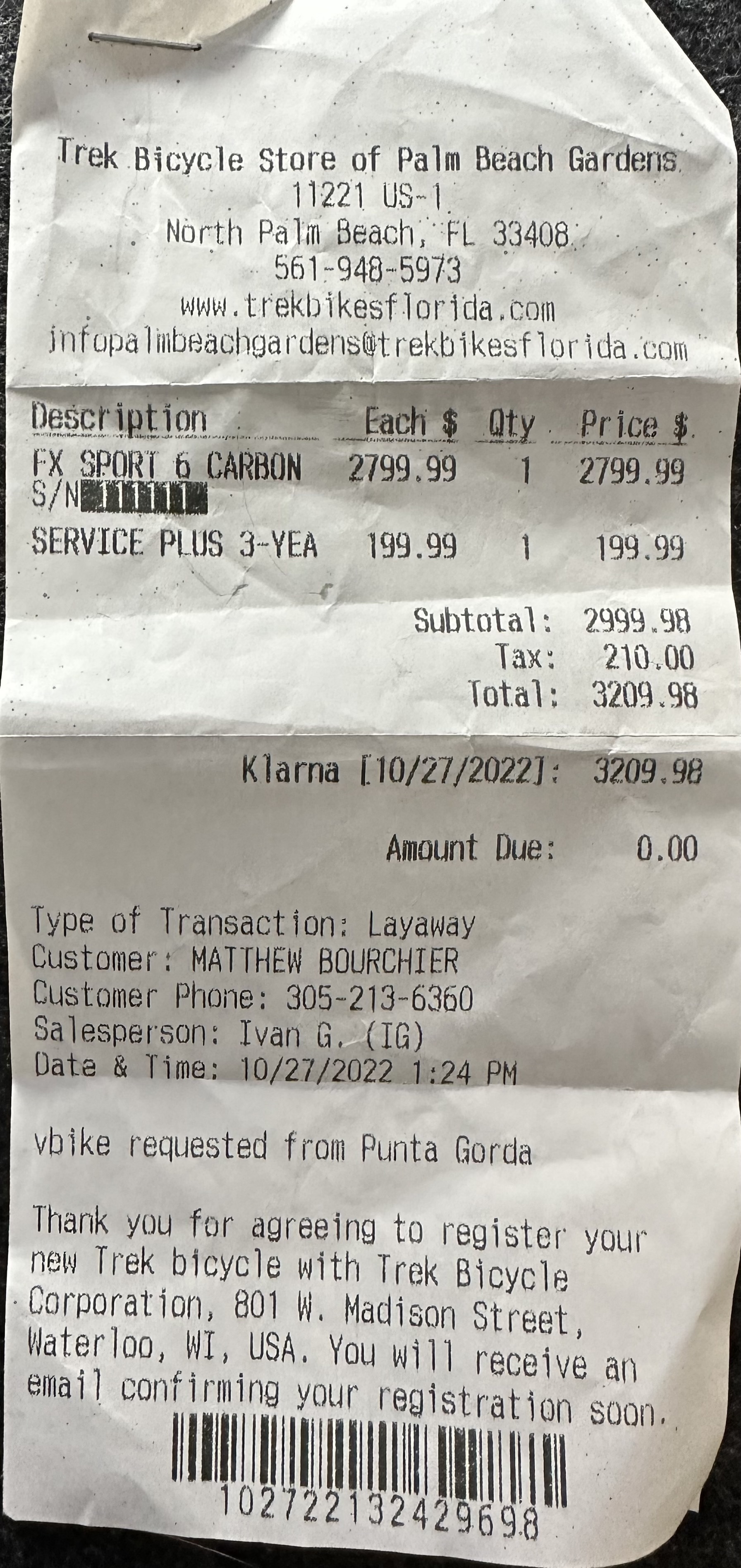 2023 Trek FX Sport 6