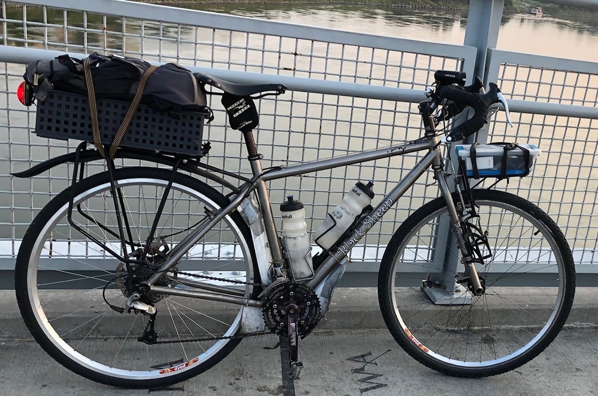 Stolen 2004 Black Sheep Bikes custom frame