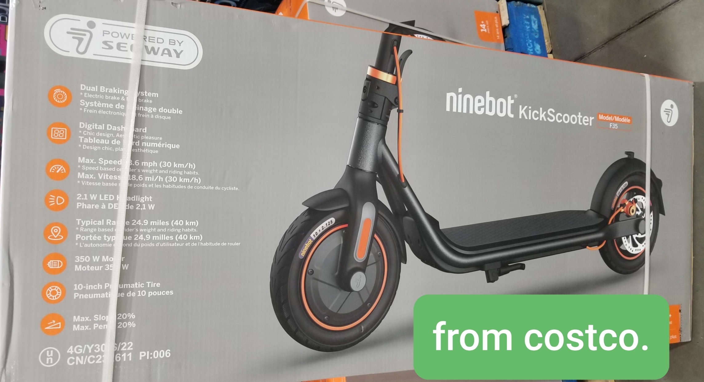 2022 Segway Ninebot F35 e-scooter