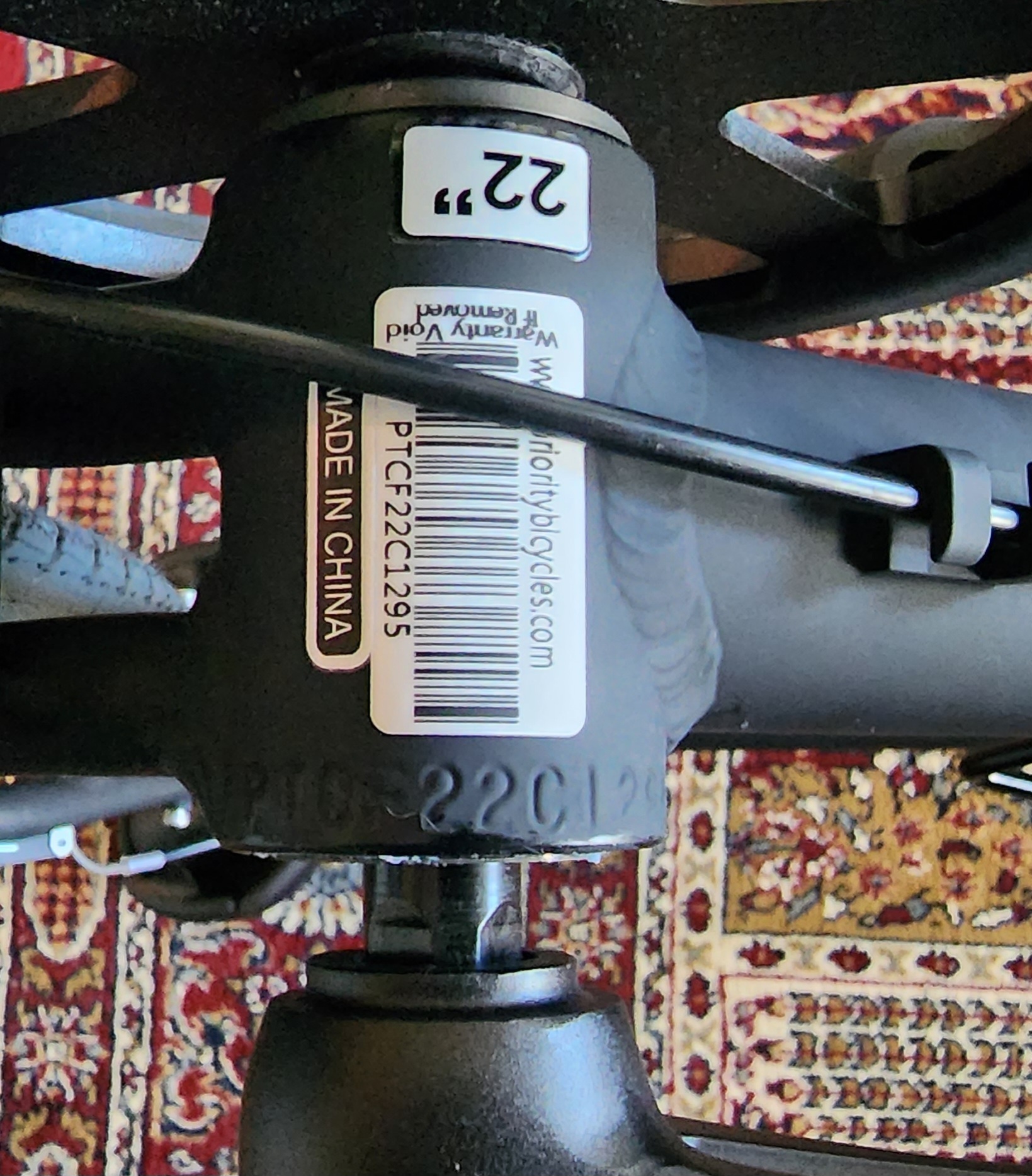 Priority Bicycles Classic 2.0 FW Diamond - Gotham Edition