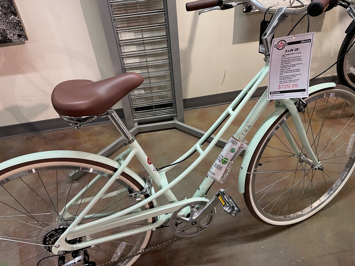 2021 Electra Women's Loft 7D Seafoam Small