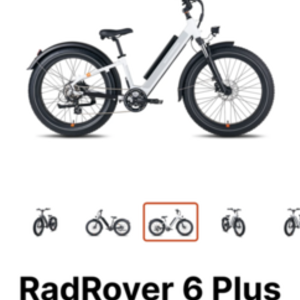 2022 Rad Power Bikes Radrover 6 plus Step Thru
