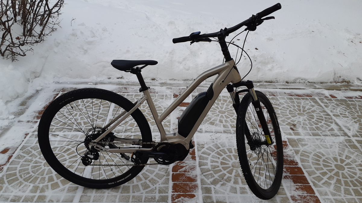 2022 Devinci E-Milano E5000 8S Silver Medium