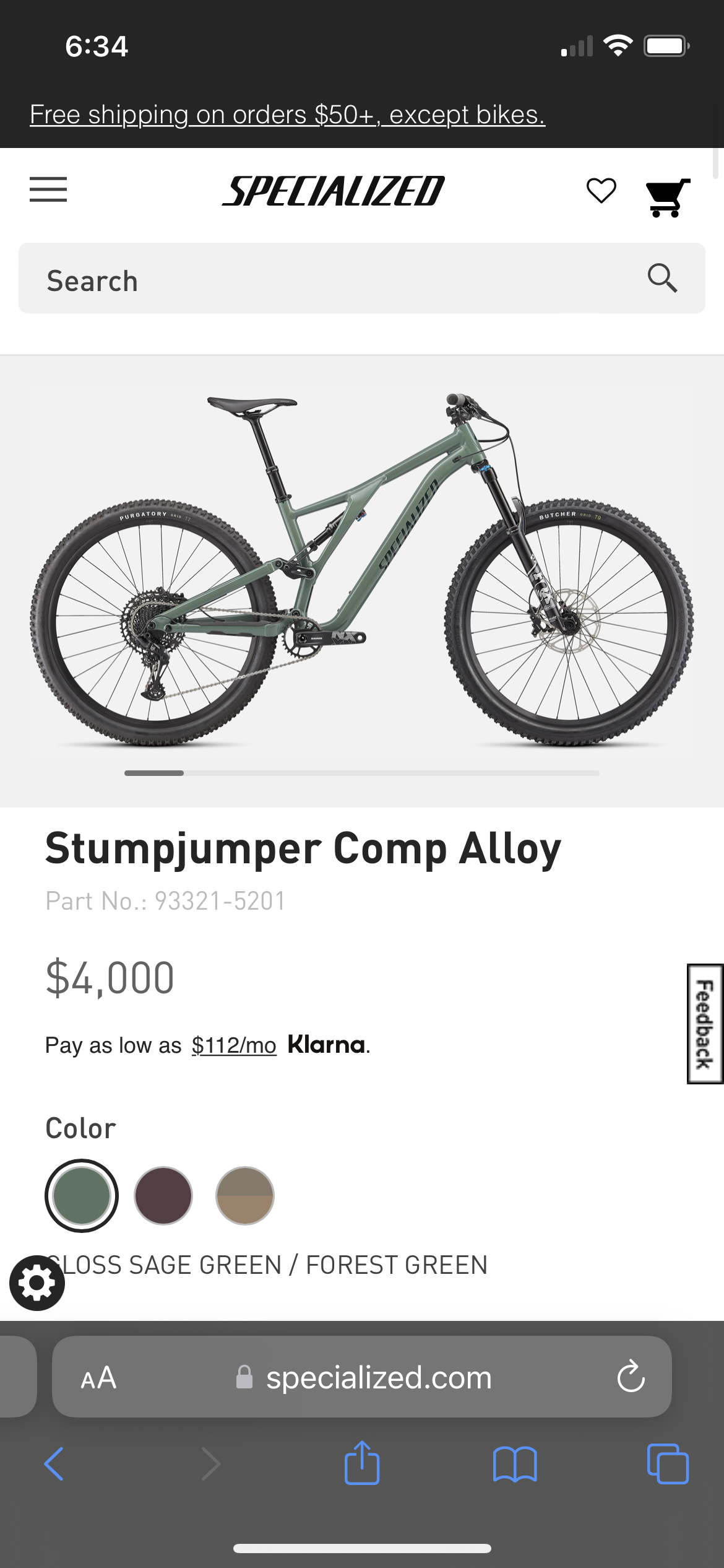 Stolen 2022 Specialized Stumpjumper Comp Alloy