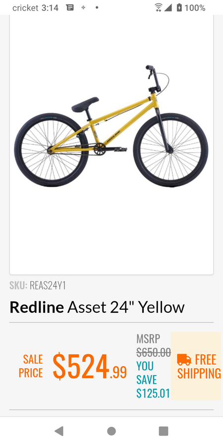 2022 Redline 24 INCH REDLINE Asset