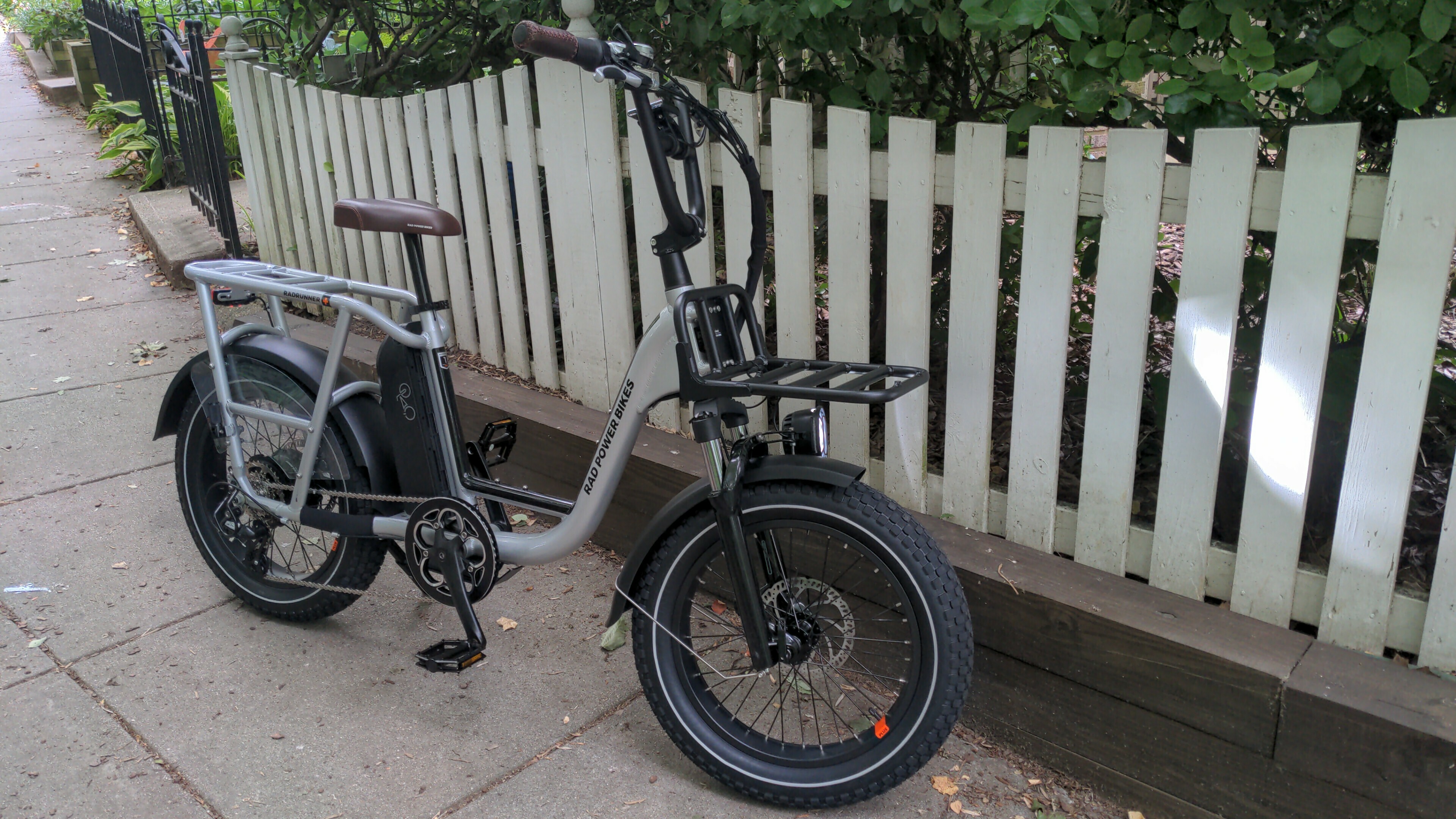 2022 Rad Power Bikes RadRunner Plus cargo bike rear (e.g. longtail)