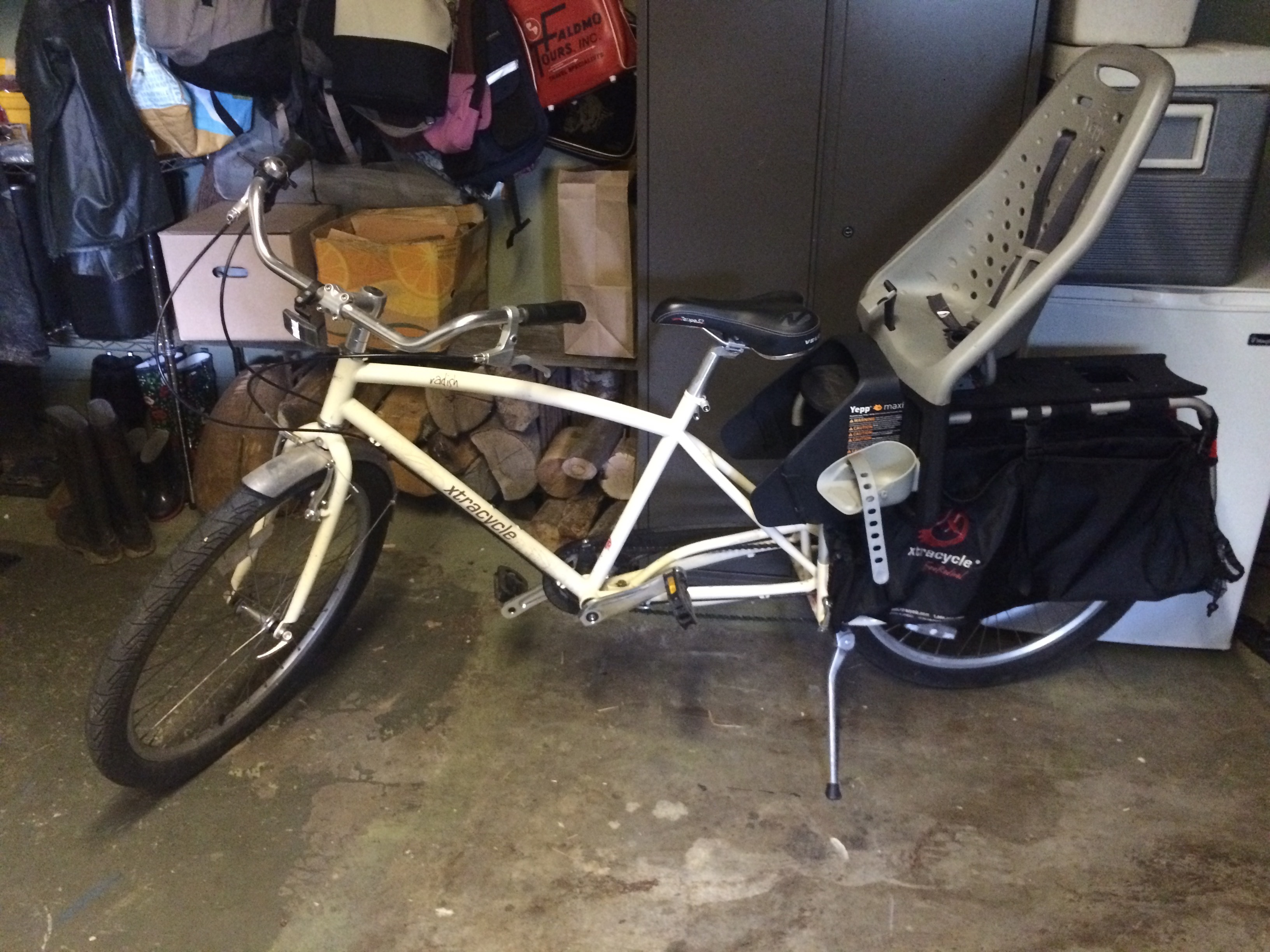 Xtracycle Radish cargo bike (rear storage)