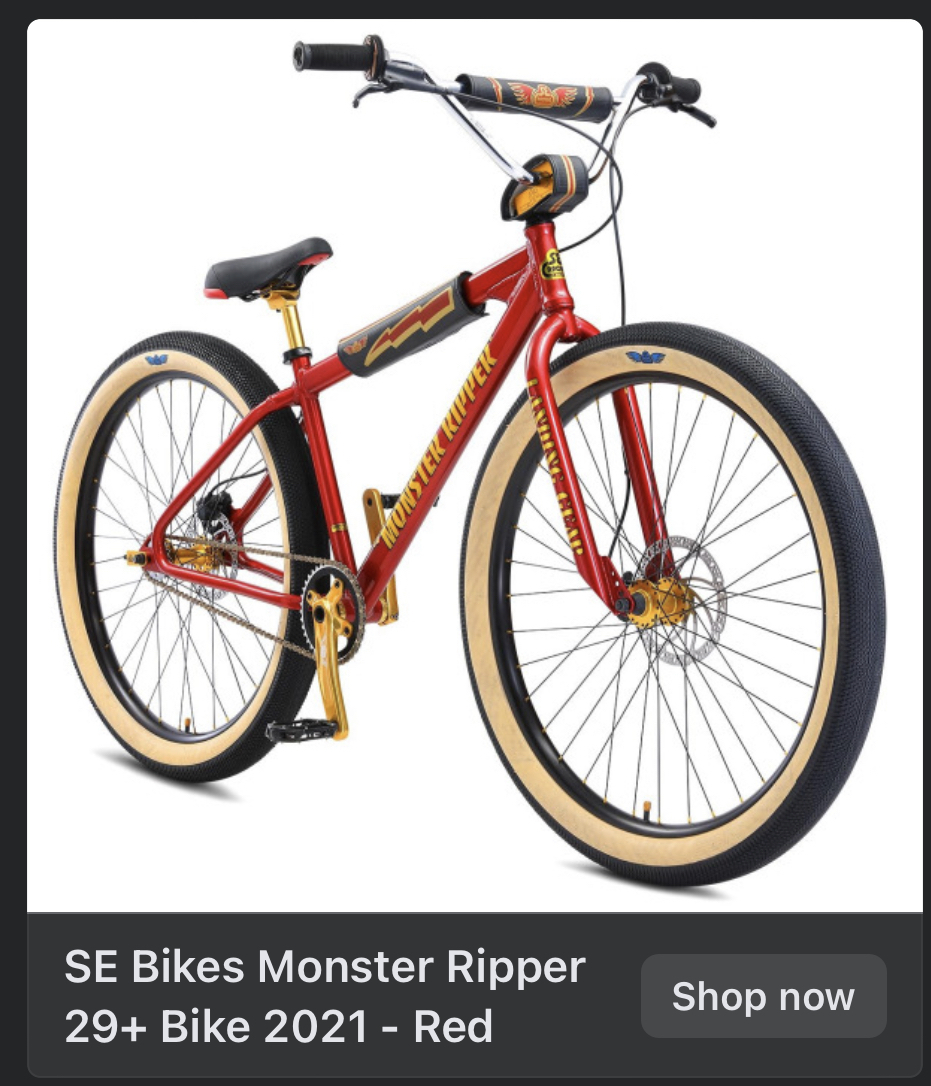 2021 SE Bikes Monster Ripper (PK RIPPER)
