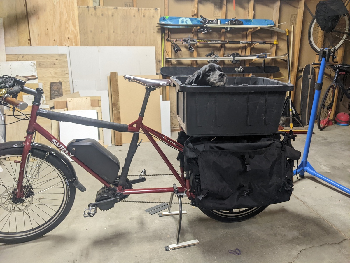 2020 Surly Big Dummy cargo bike (rear storage)