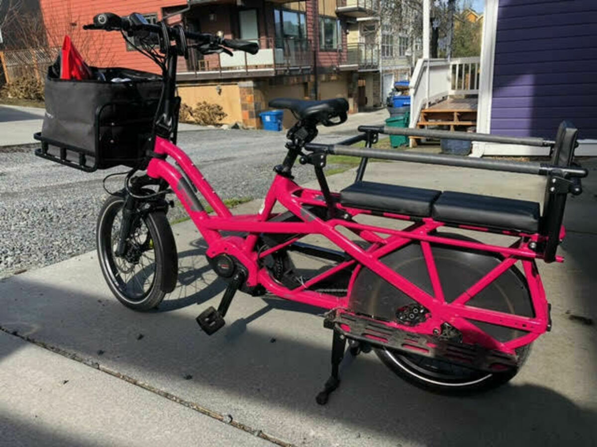 2023 Tern GSD S10 LX cargo bike rear