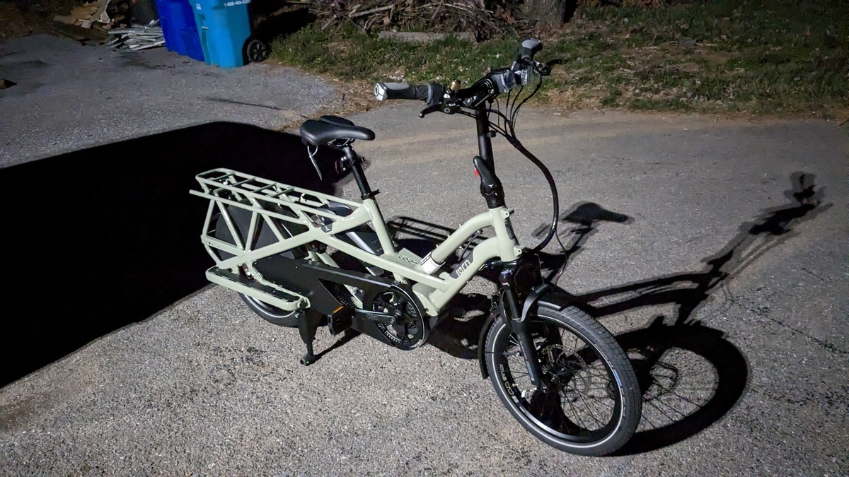 2023 Tern GSD S00 cargo bike rear