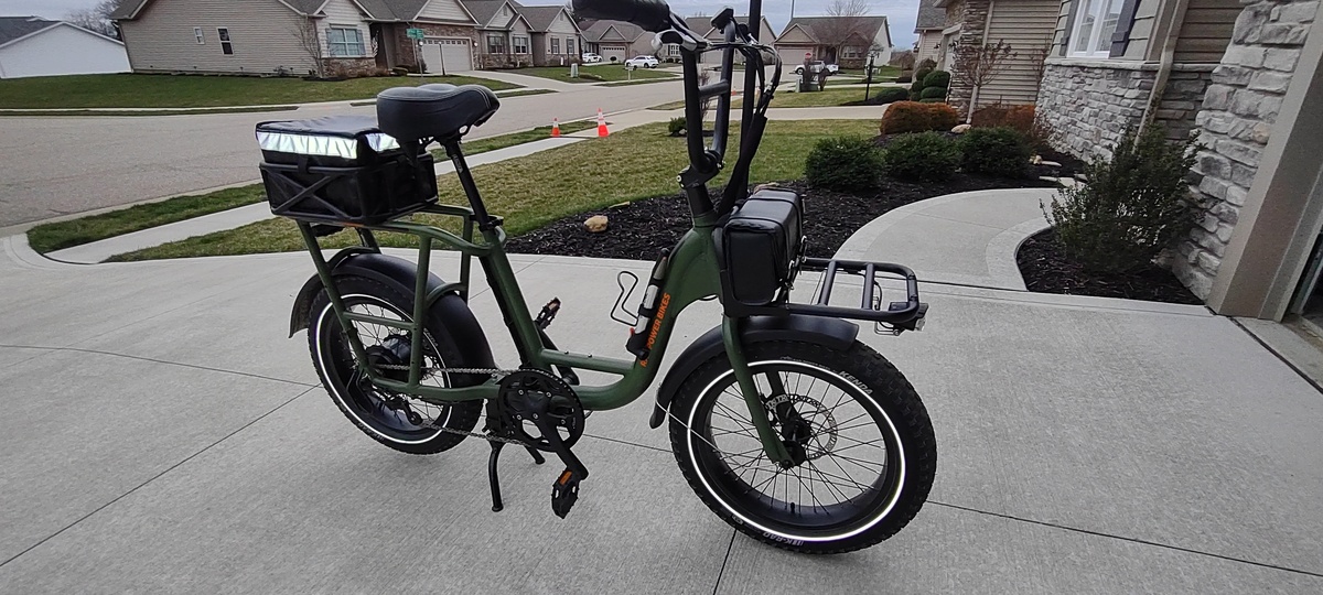 2020 Rad Power Bikes Radrunner 1 cargo bike rear