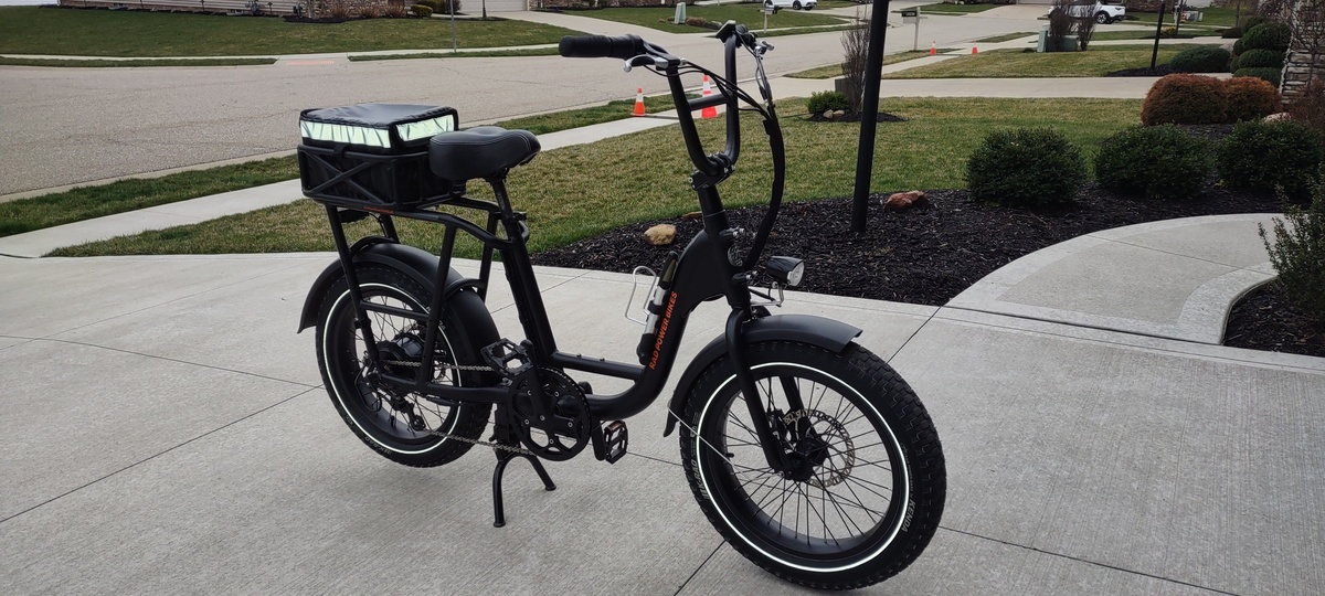 2020 Rad Power Bikes Radrunner 1 cargo bike rear