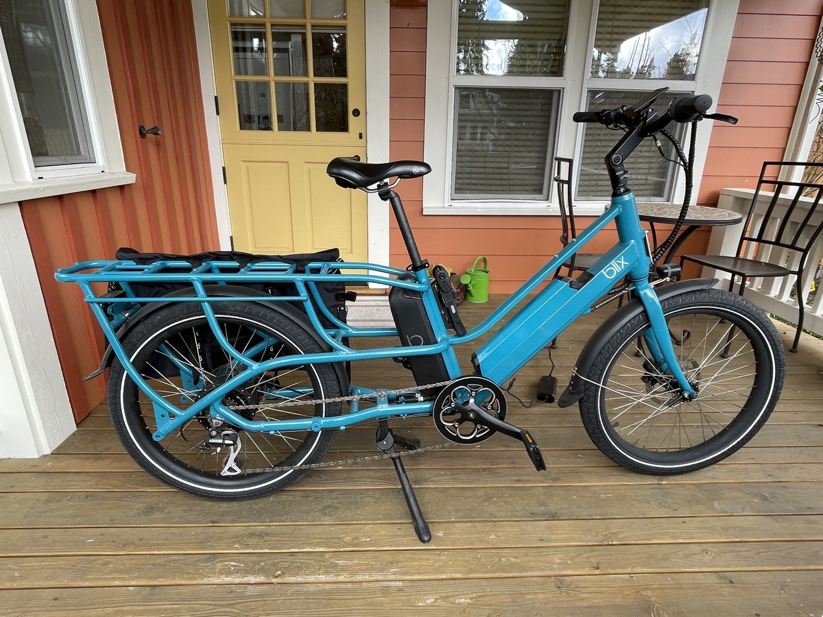 2022 Blix Packa cargo bike (rear storage)