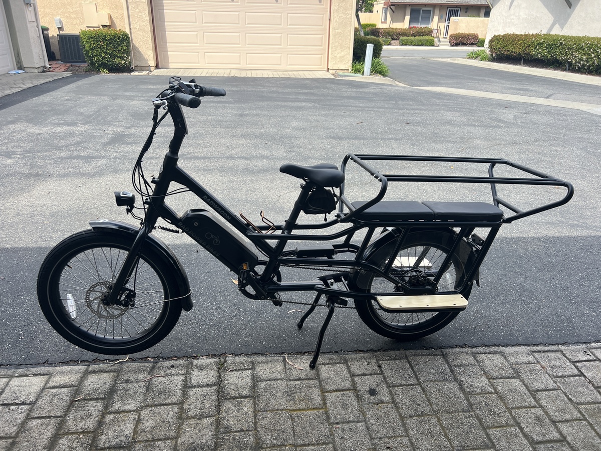 2023 Rad Power Bikes Radwagon 4 cargo bike rear