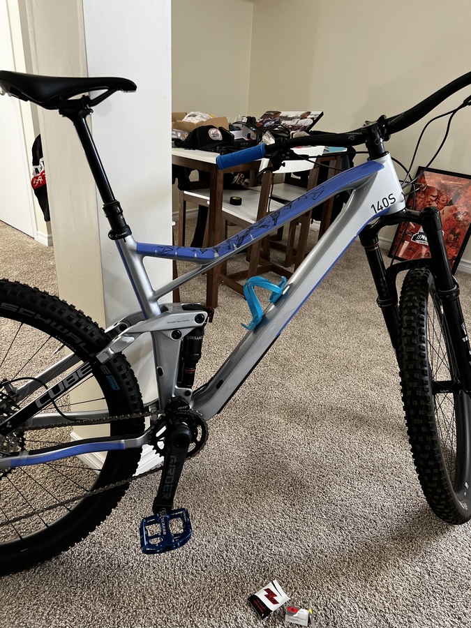 2022 Cube Stereo 140 HPC SL 27.5 Large Polar