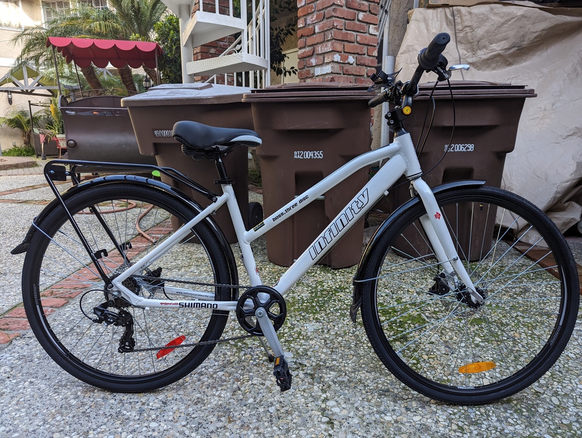 2023 Infinity Cycle Works Boss.three Disc 7 Speed 700c Ladies C...