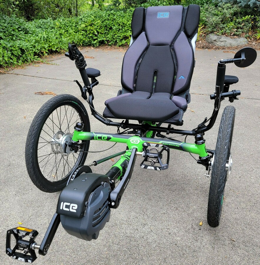 2022 ICE Trikes Adventure 26 tricycle