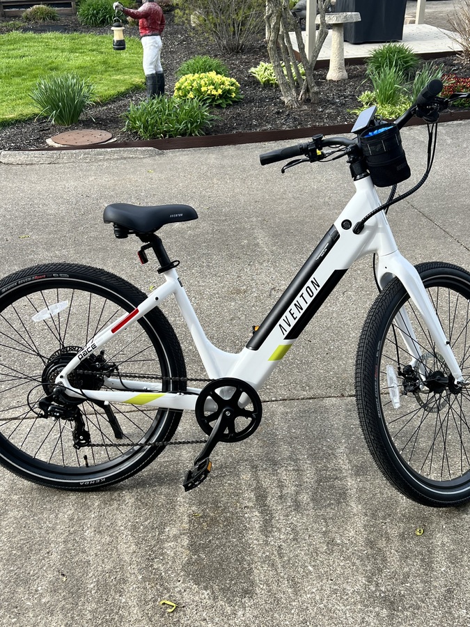 Aventón Pace 350 Next Gen, Step-Thru, Ghost W...