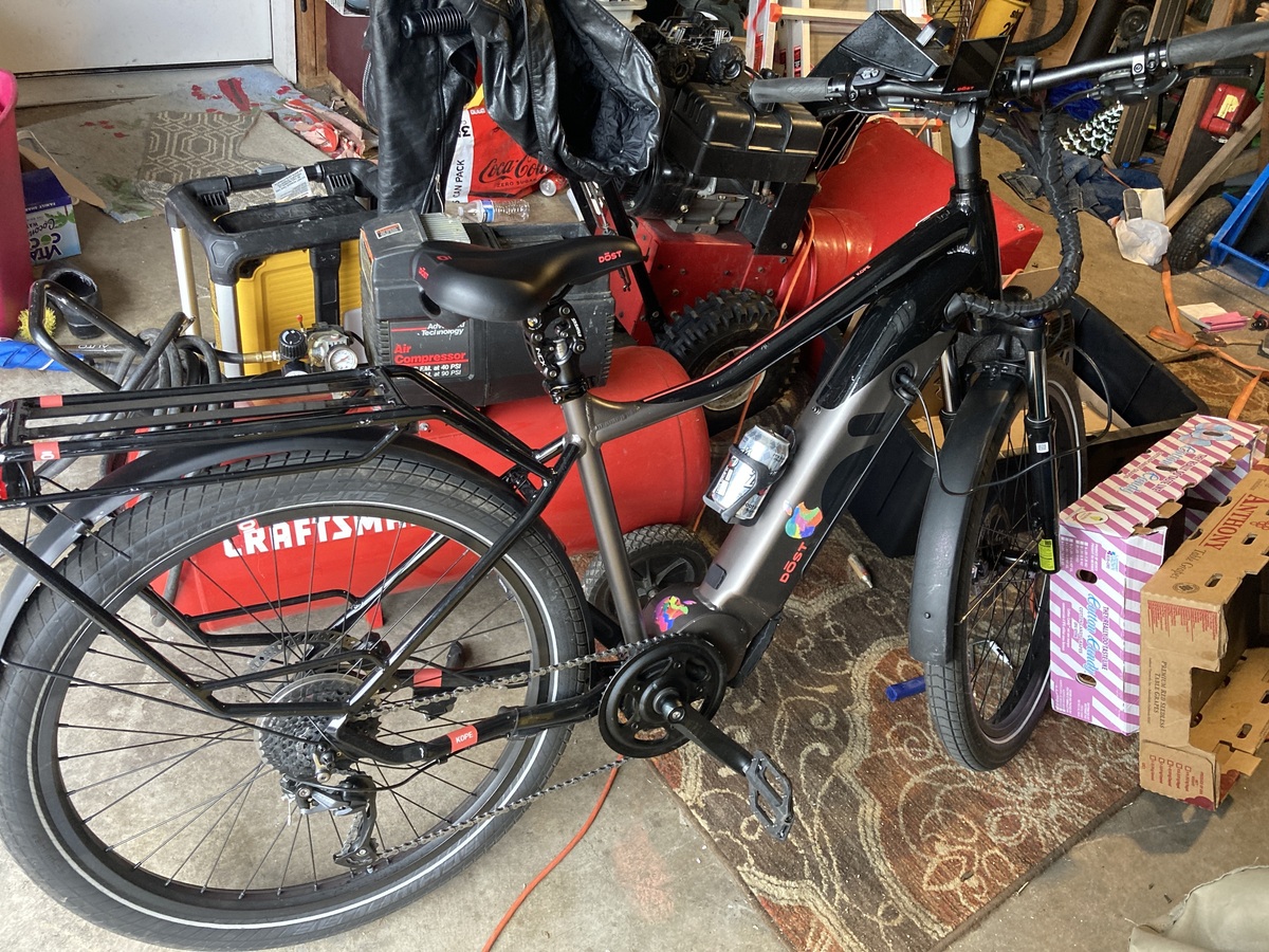 2021 DOST Kope Chain cargo bike rear