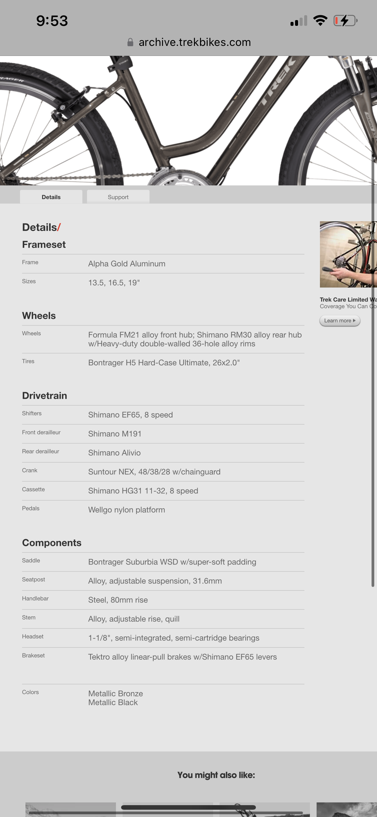 Stolen 2014 Trek Shift 3 Hybrid Comfort