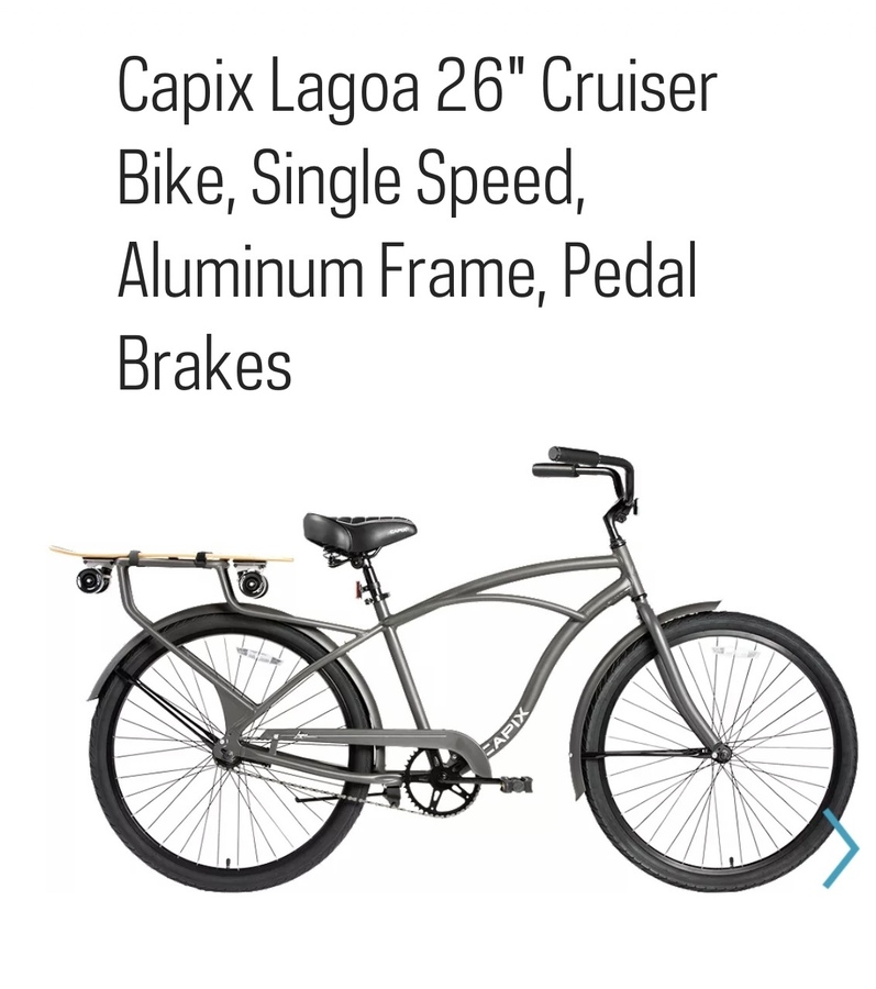 Capix Lagoa Cruiser Bike Frame: 6061 T6 Aluminum with removabl...