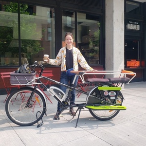 Yuba Mundo classic cargo bike (rear storage)