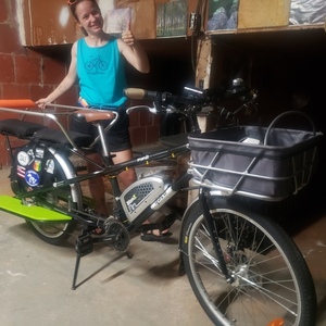 Yuba Mundo classic cargo bike (rear storage)