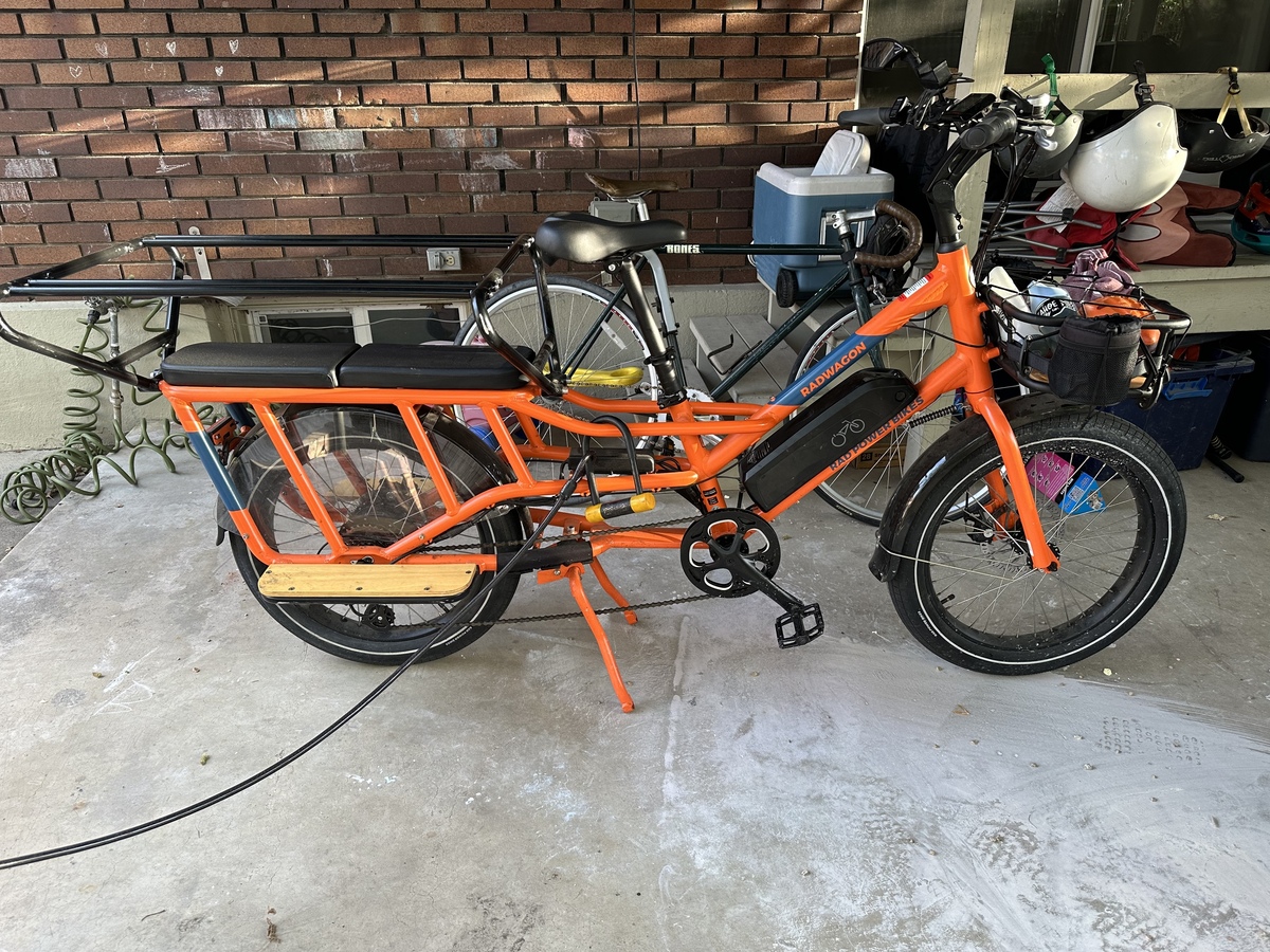 2022 Rad Power Bikes Rad wagon 4 cargo bike rear