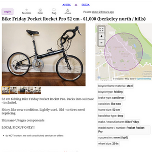 Bike Friday Pocket Rocket Pro