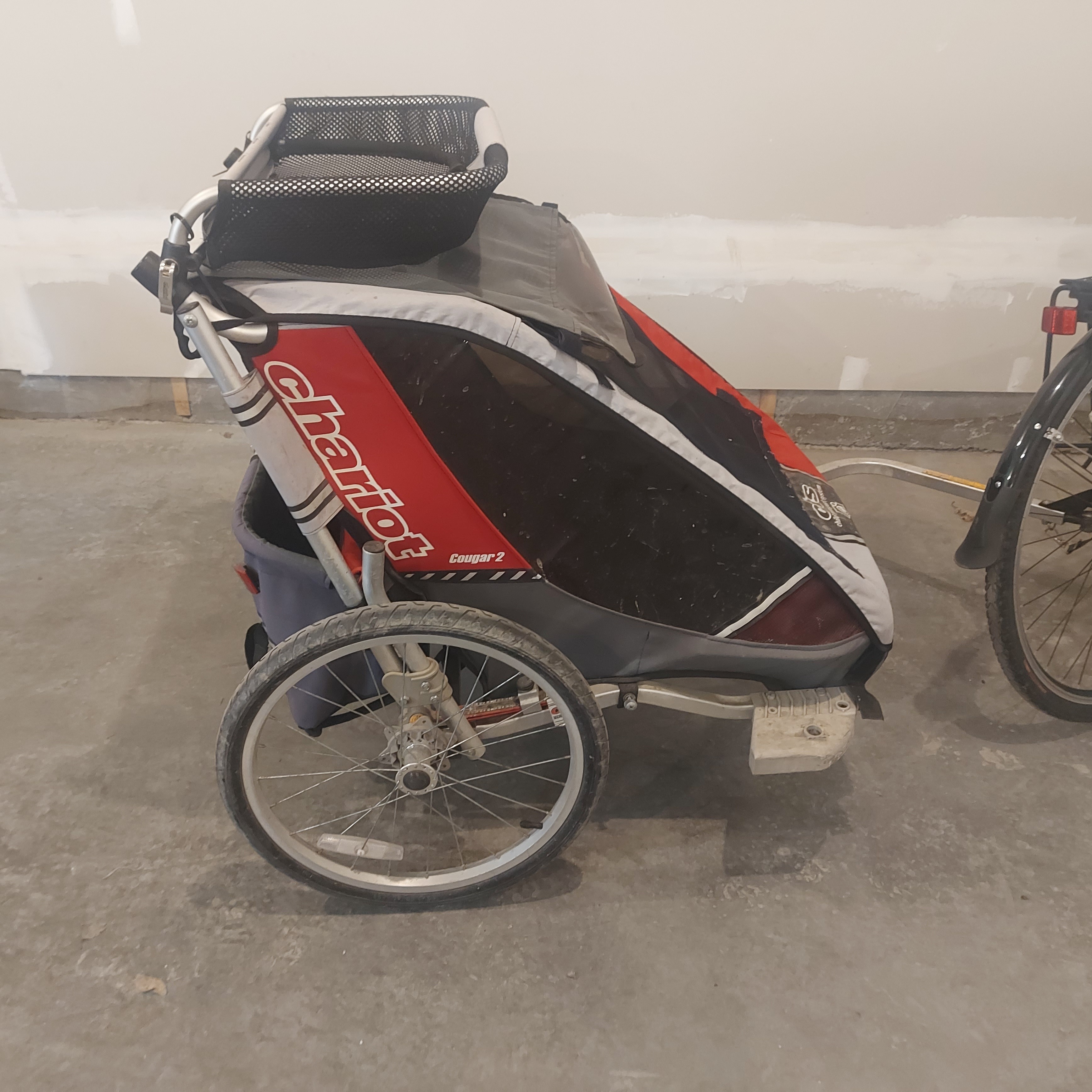 Chariot Cougar 2 bike trailer