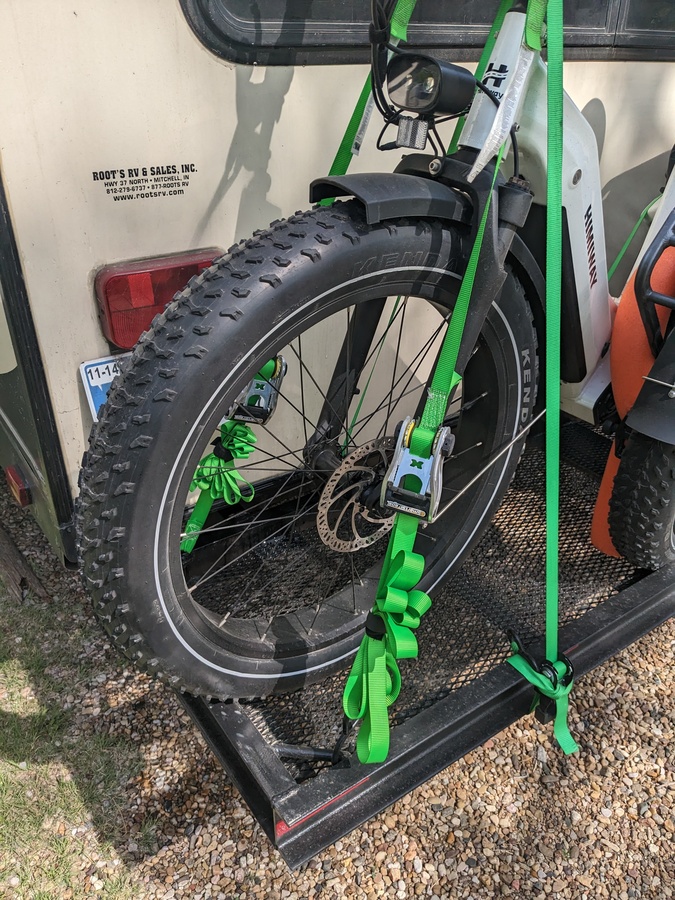 2022 Himiway Zebra cargo bike (rear storage)