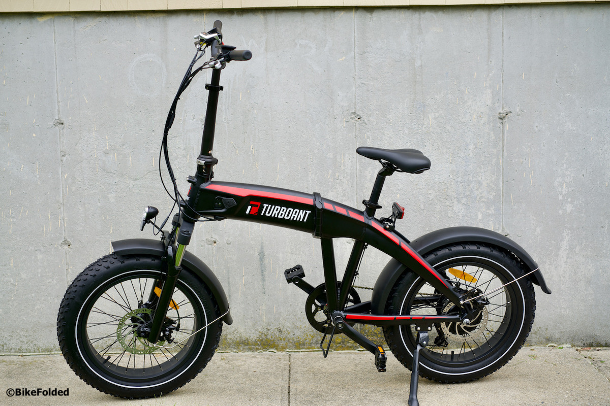 2022 Turboant Swift S1 Folding Fat Tire Electric Bike