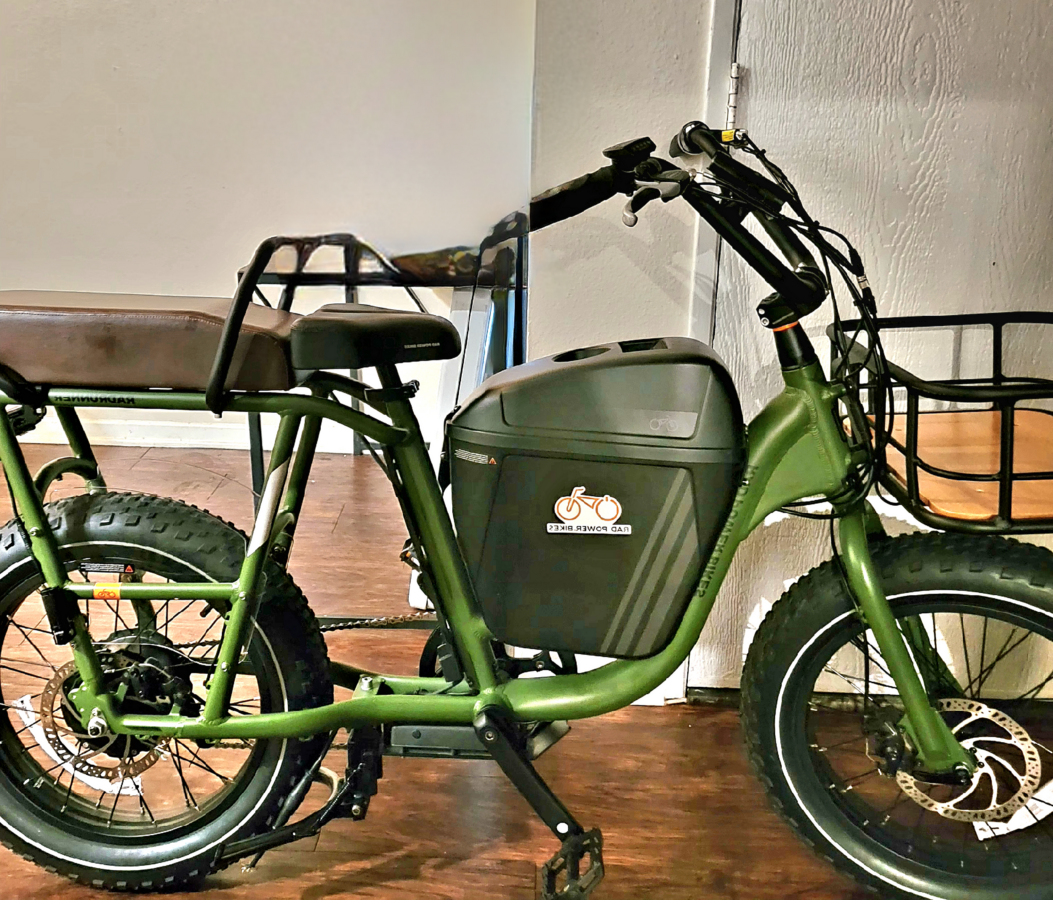 2022 Rad Power Bikes Radrunner cargo bike (front storage)