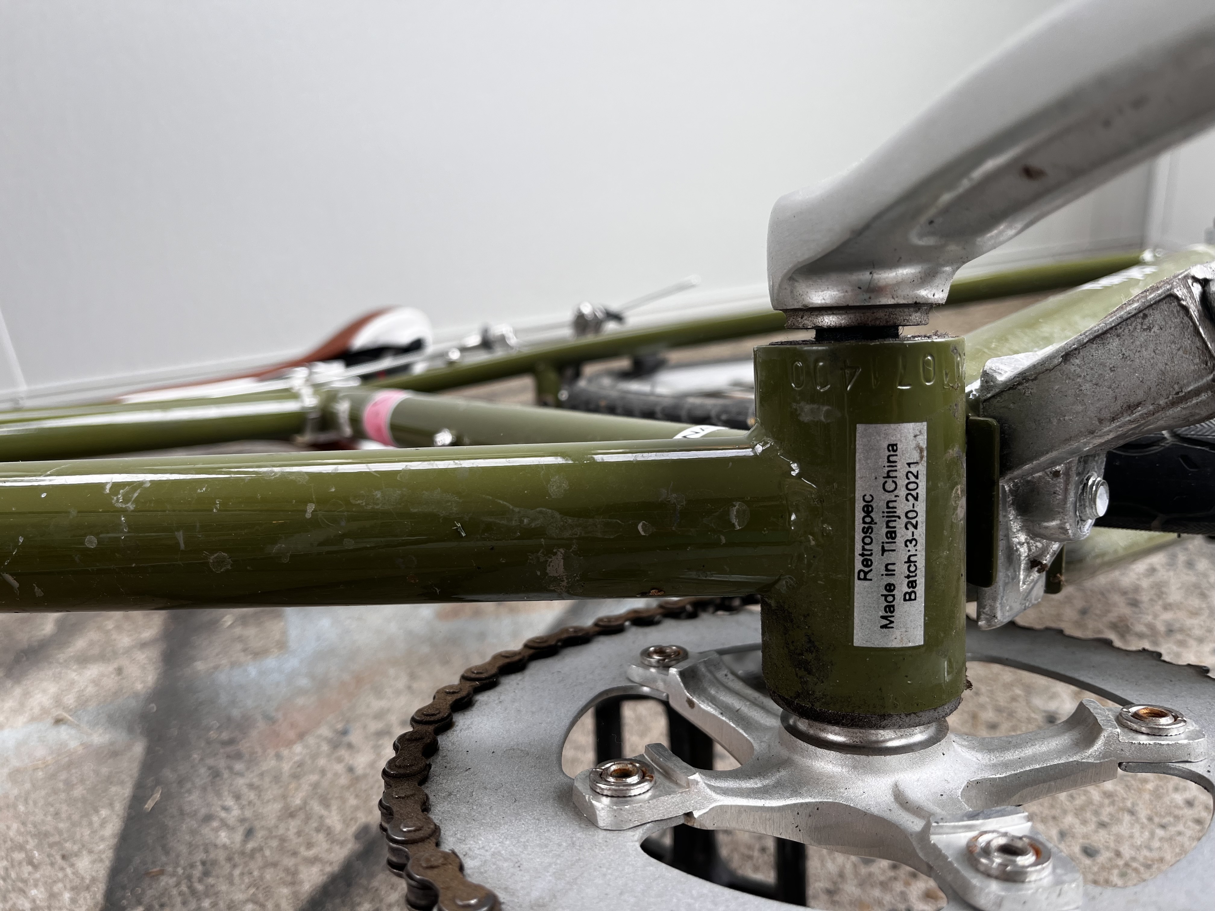 2021 Retrospec Harper Fixie Bike 49cm