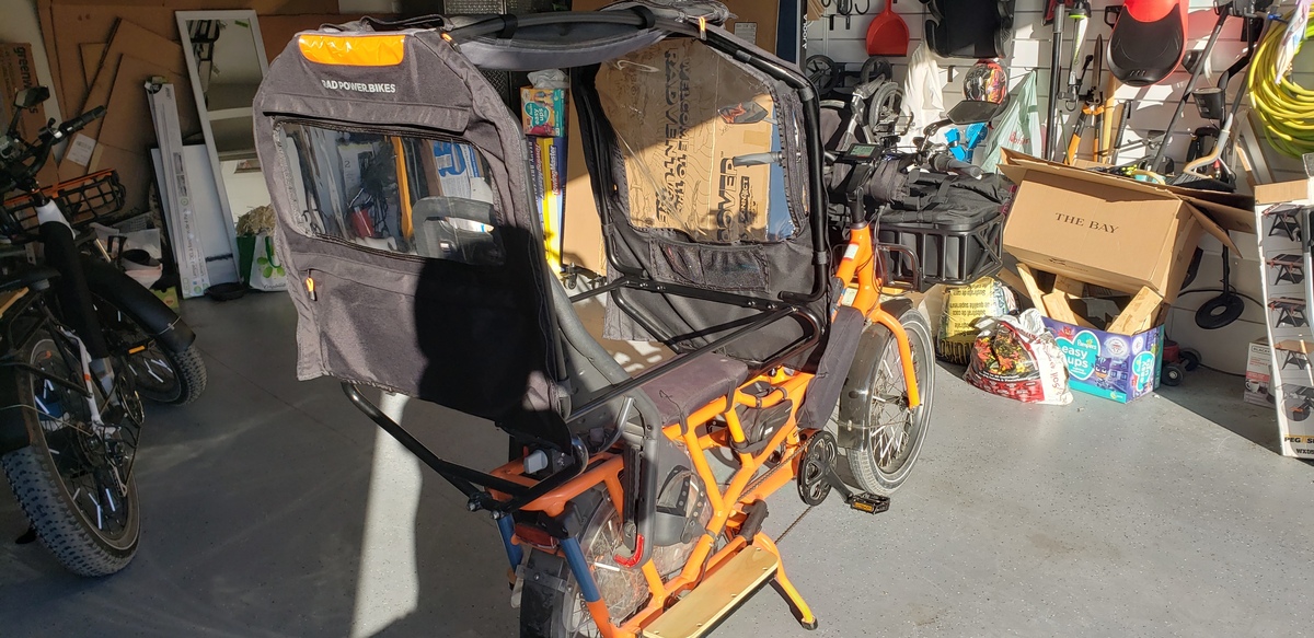 2021 Rad Power Bikes Rad Wagon 4 cargo bike rear