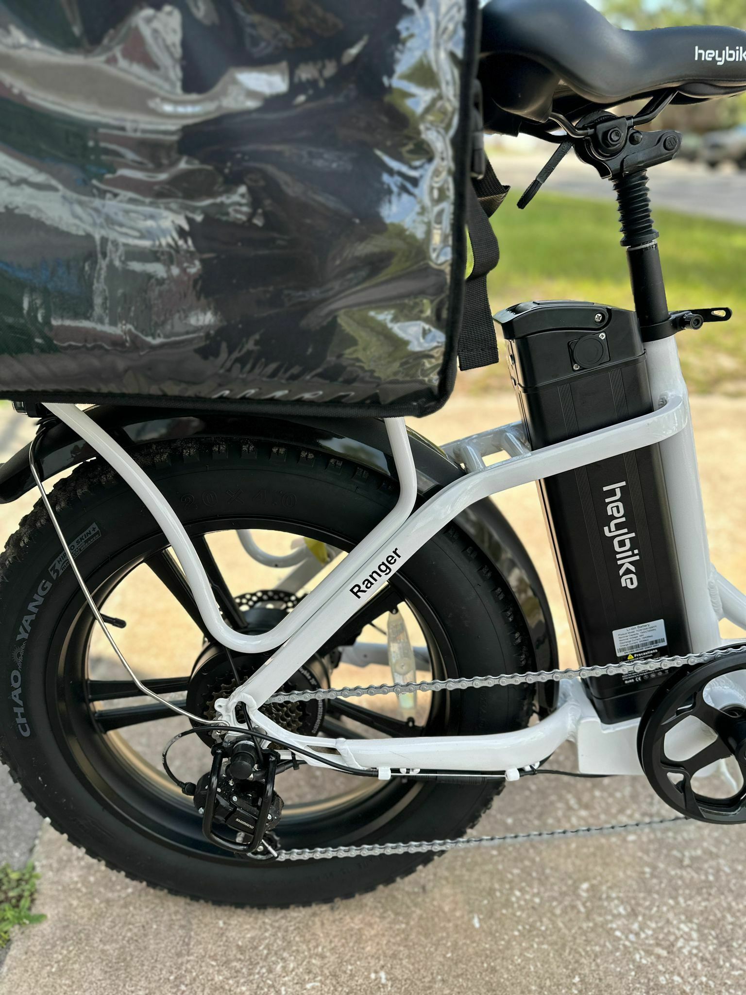 2023 Heybike Ranger cargo bike (rear storage)