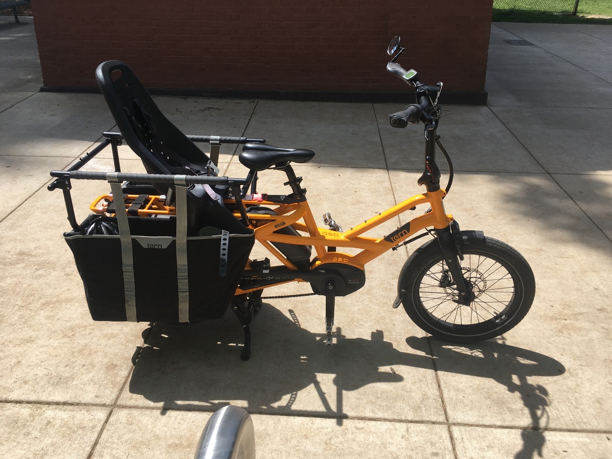 2019 Tern GSD S00 cargo bike rear