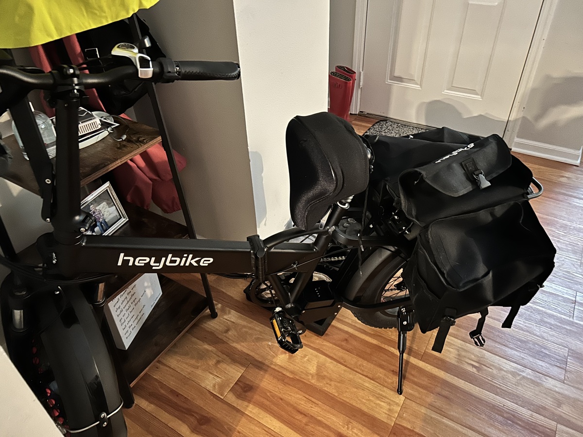 Heybike Mars 500W Foldable e-bike with fat tires