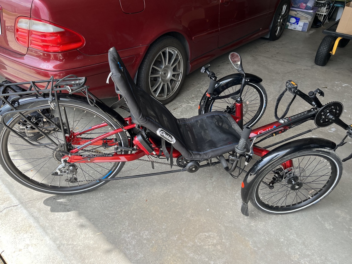 HP Velotechnik HP0318GELB0133 Gekko recumbent