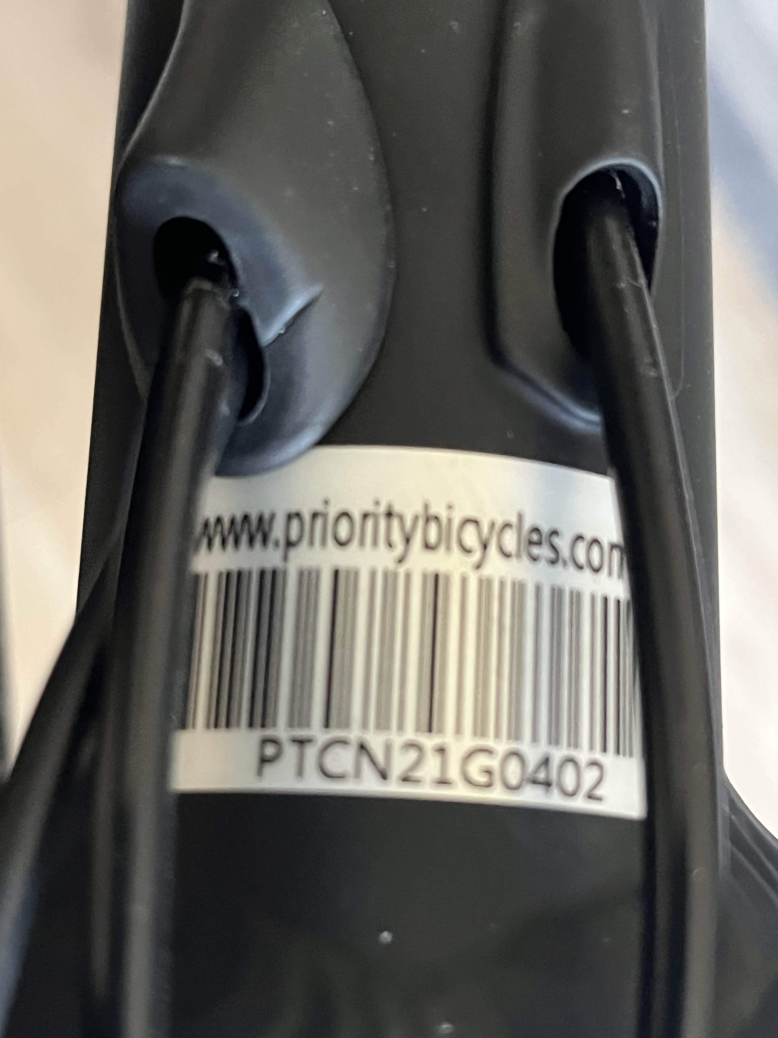 2022 Priority Bicycles PRIORITY CONTINUUM ONYX