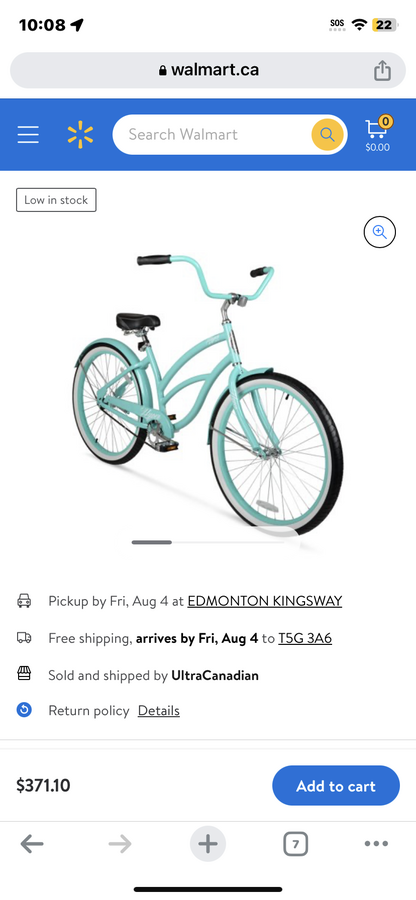 2021 Hyper Beach cruiser