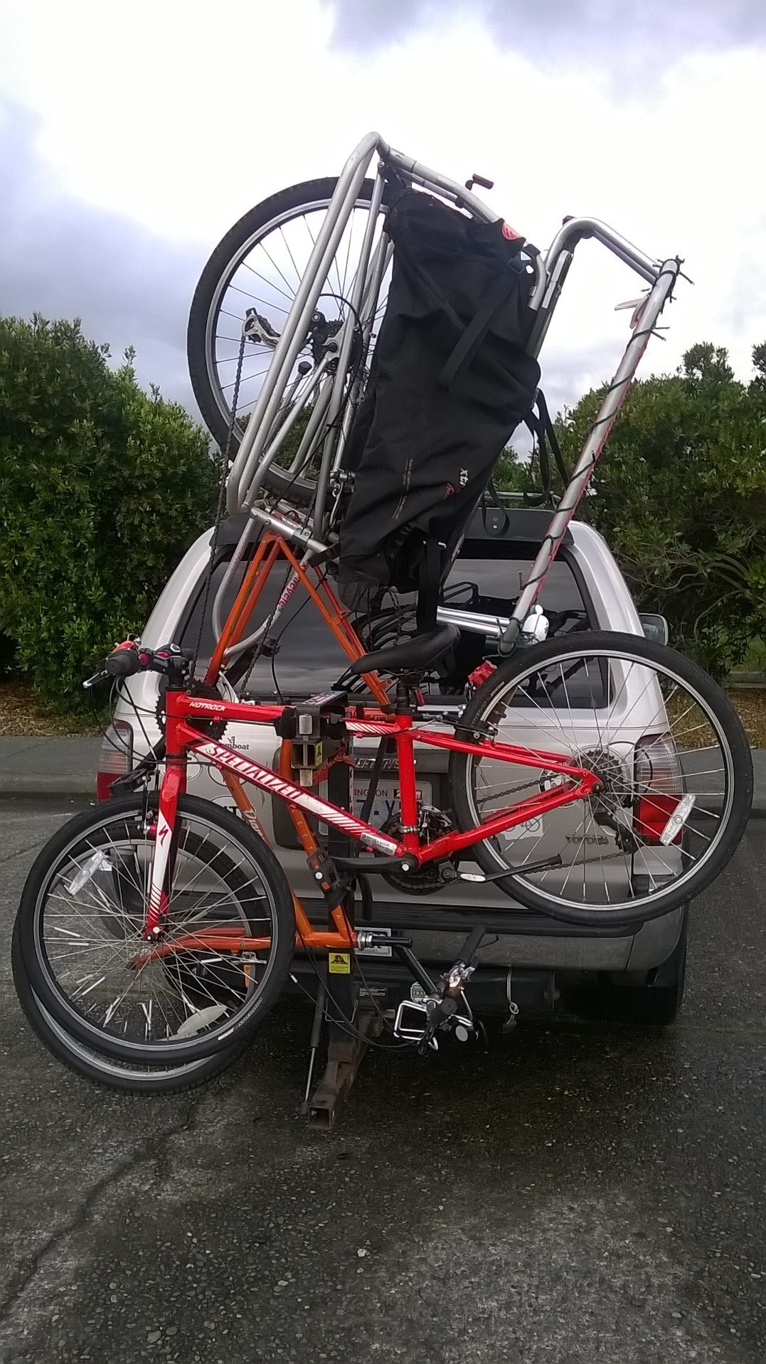 Diamondback Fleet Streak cargo bike rear