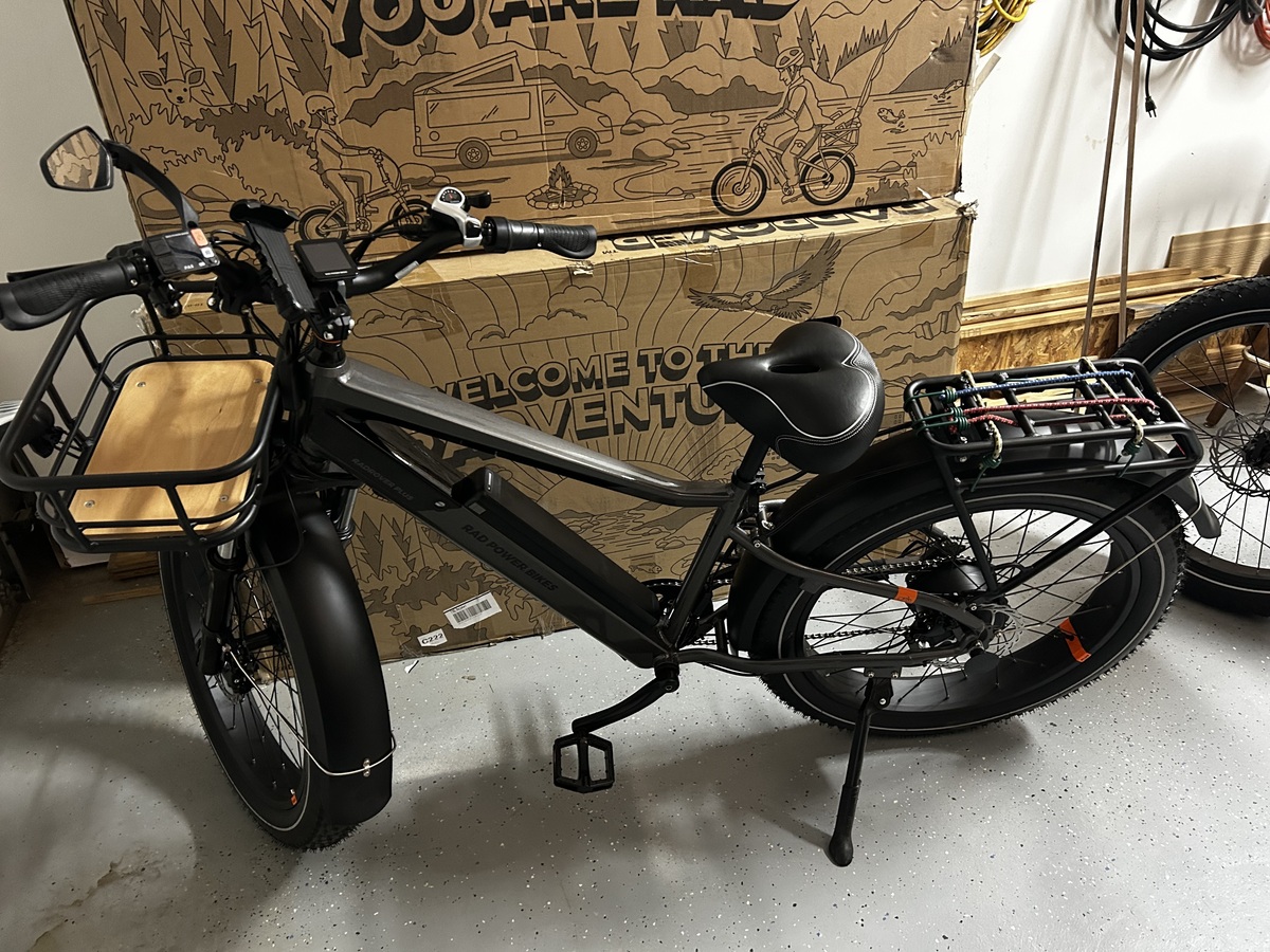 2021 Rad Power Bikes RadRover 6 Plus Step Over