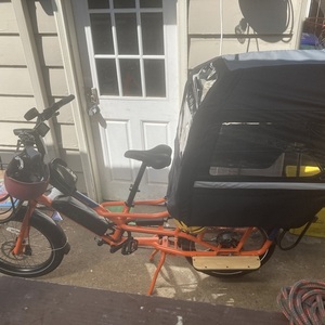 2021 Rad Power Bikes RadWagon 4 cargo bike rear